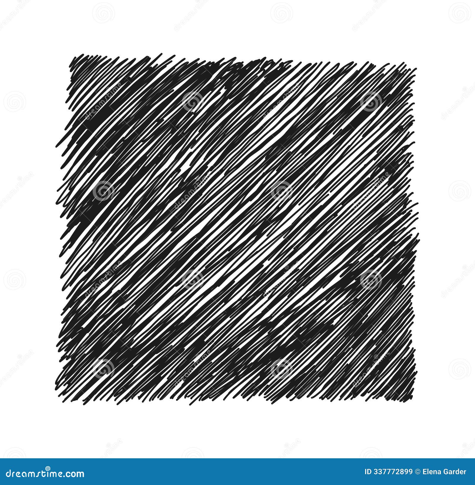 Crosshatch Pattern Texture. Freehand Scribble Hatching. Hand Drawn ...