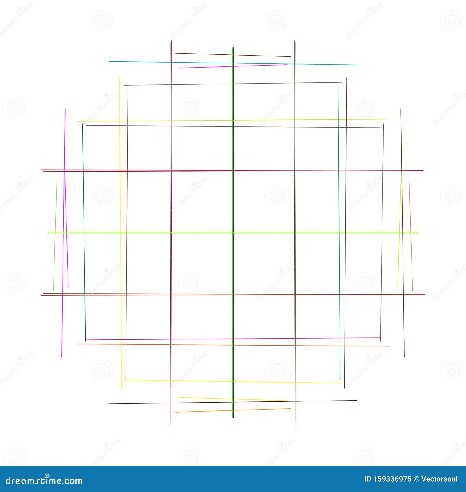 Crosshatch Tangle Lines Circle Scribble Sketchy Random Intersecting Lines Grid Mesh