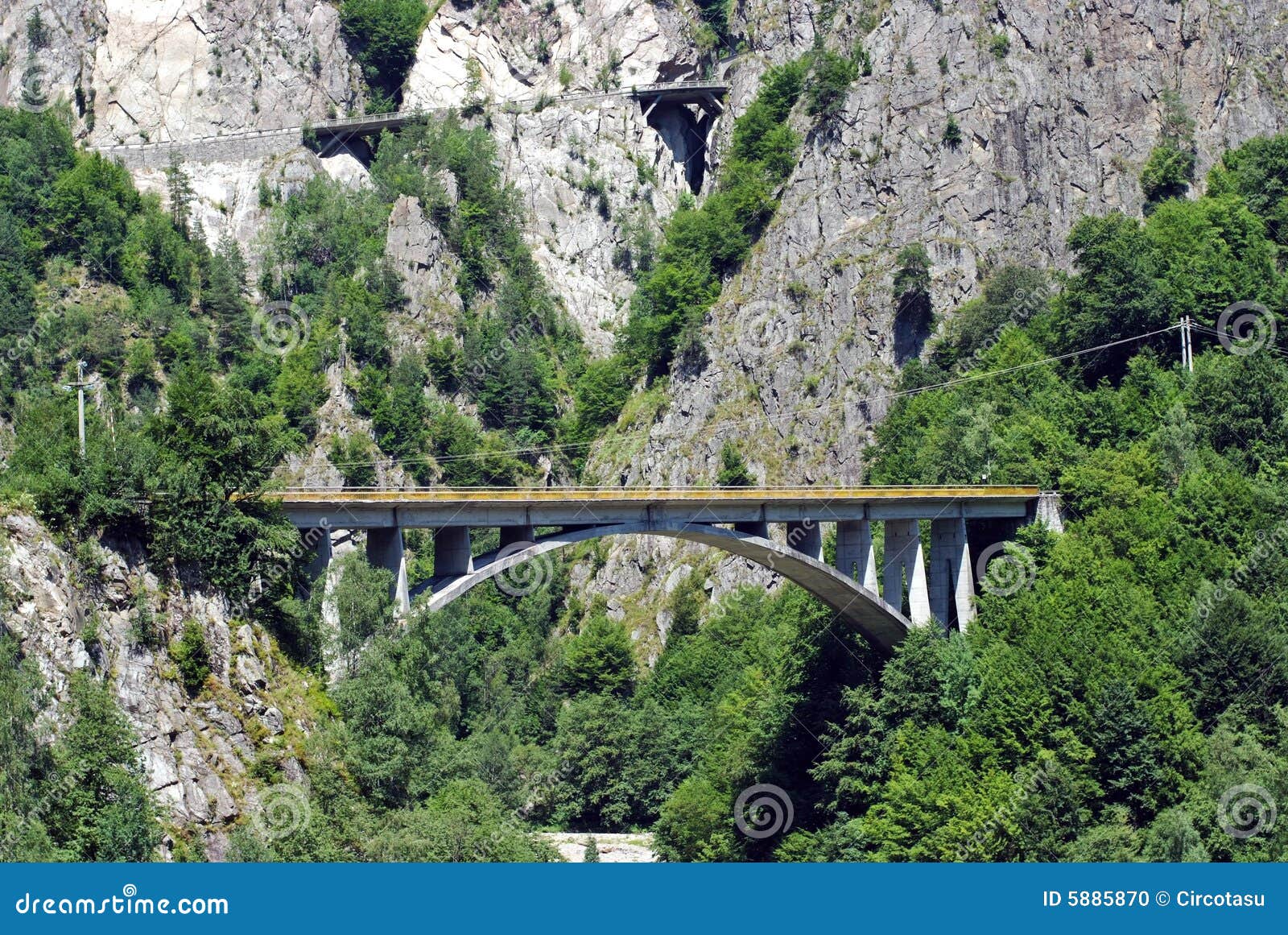 Crossing bridge stock photo. Image of wood, nature, wilderness - 5885870