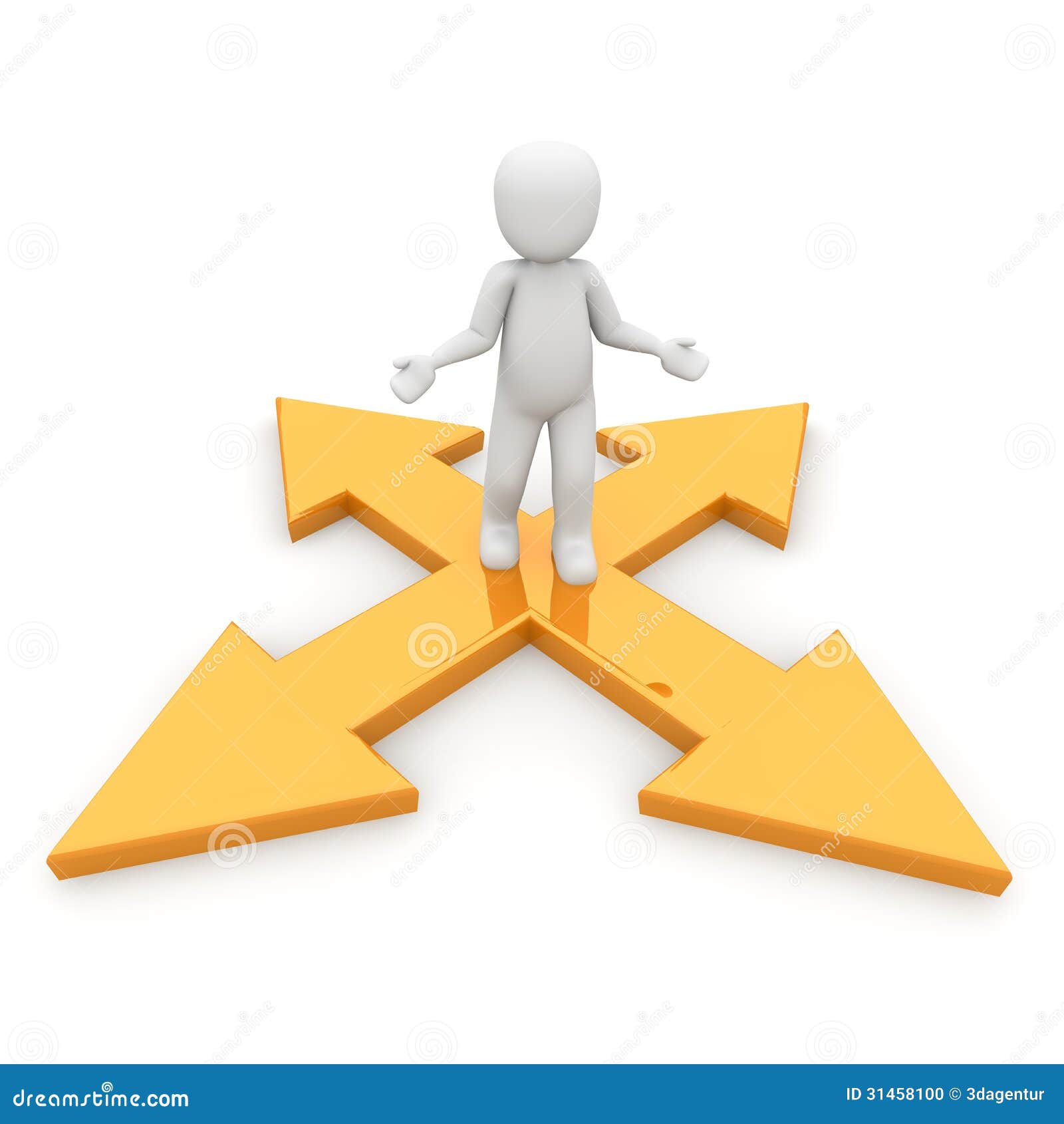 Crossing stock illustration. Illustration of human, occupation - 31458100