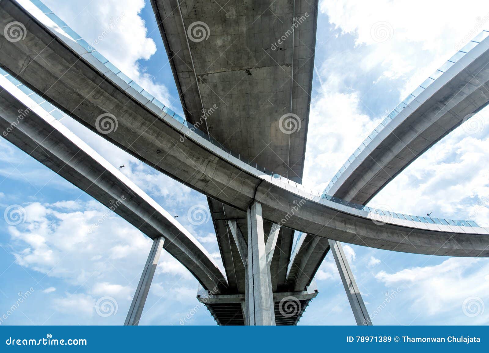Crossing highway stock image. Image of highway, concrete - 78971389