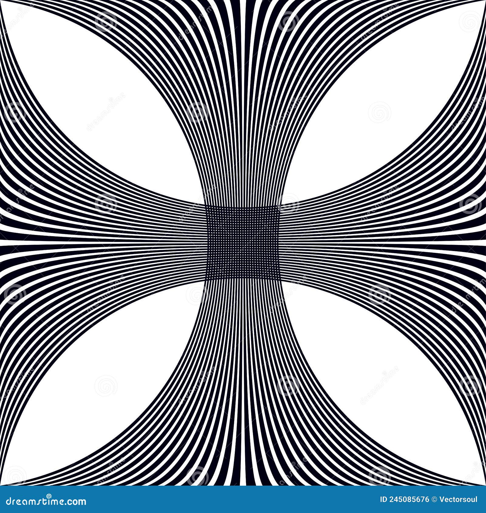 Crossing, Intersecting Lines Abstract Geometric Vector Pattern, Texture ...