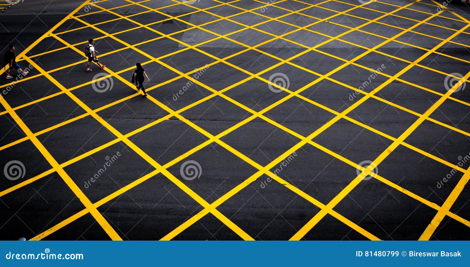 Crossing the Lines editorial stock image. Image of people - 81480799