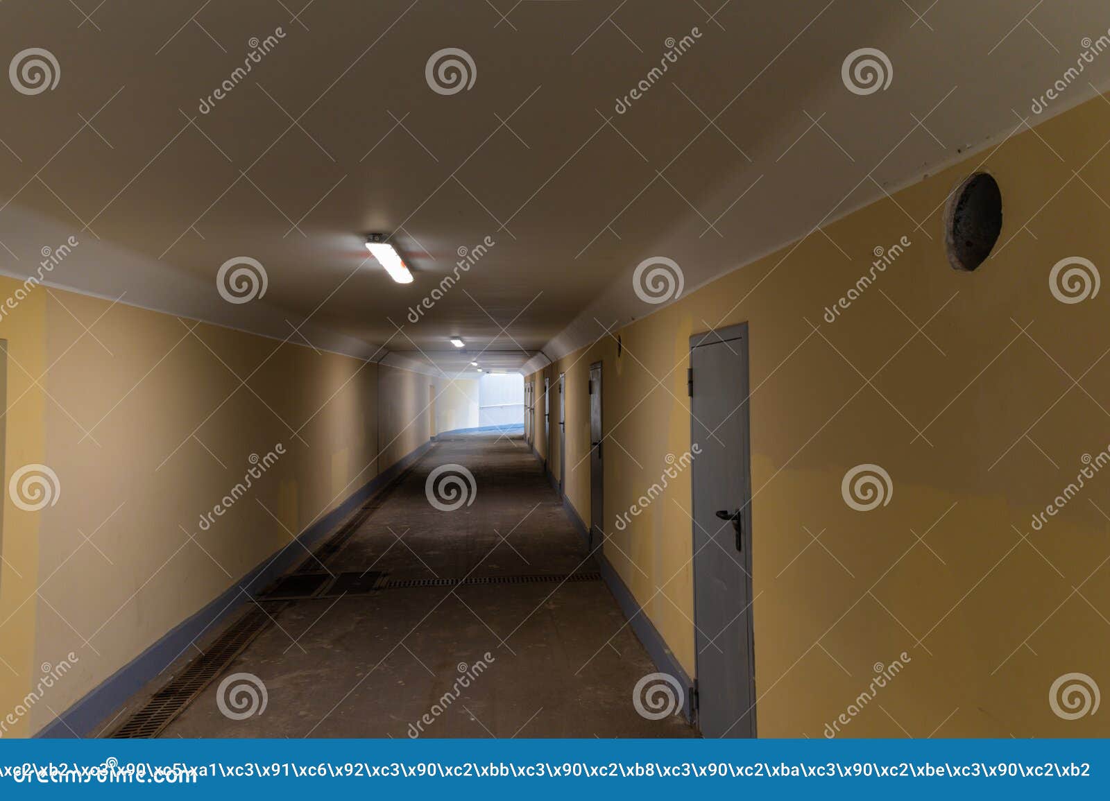 Crossing Under a Road with a Ramp Stock Image - Image of intersection ...