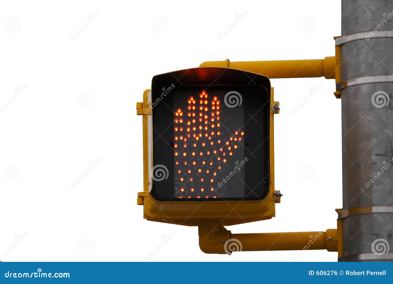Crossing Walk Signal stock photo. Image of caution, cross - 606276