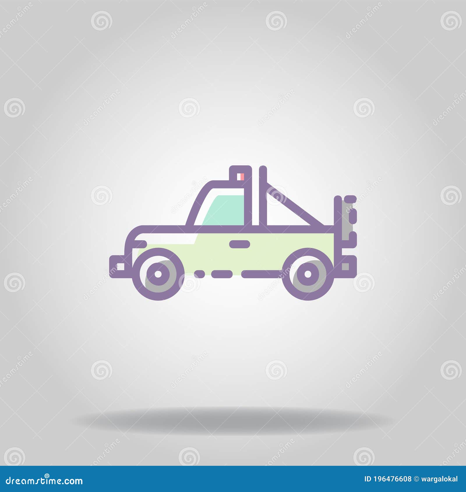 Crossover Icon or Logo in Pastel Color Stock Vector - Illustration of ...