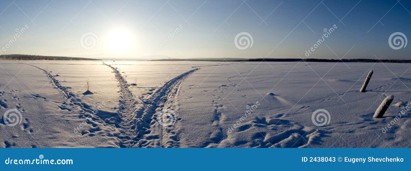 Crossroad stock image. Image of panoramic, russia, view - 2438043