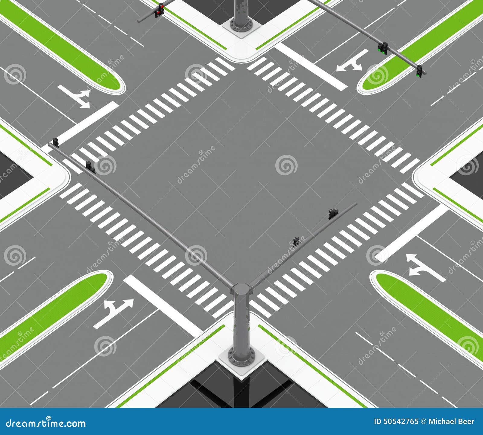 The crossroad stock illustration. Illustration of crossroads - 50542765
