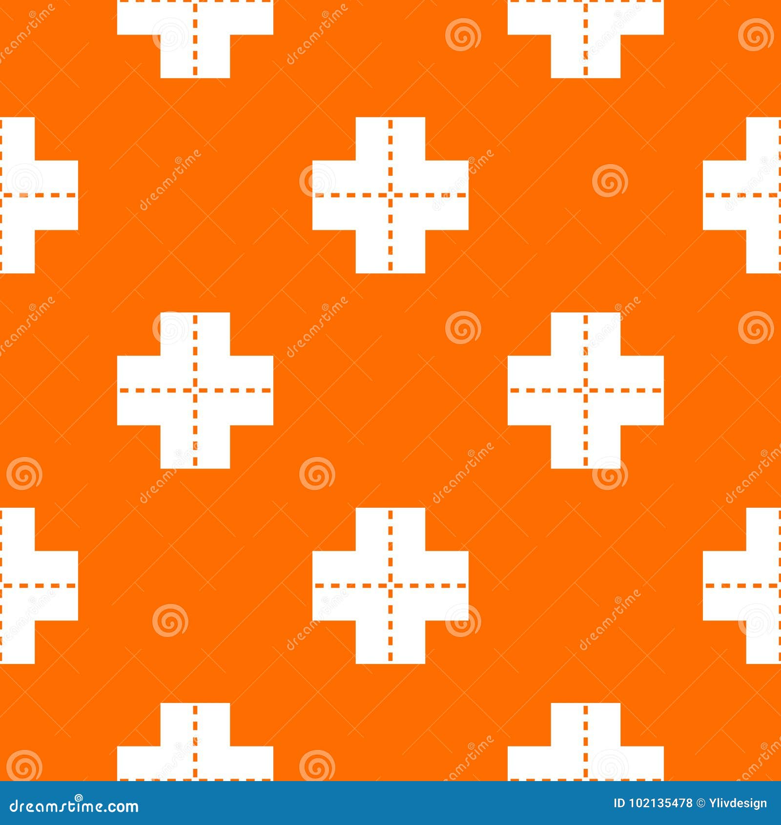 Crossroad pattern seamless stock vector. Illustration of junction ...