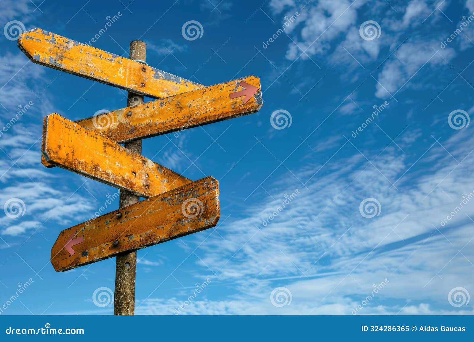 Multiple Directions Signs Royalty-Free Stock Photo | CartoonDealer.com ...