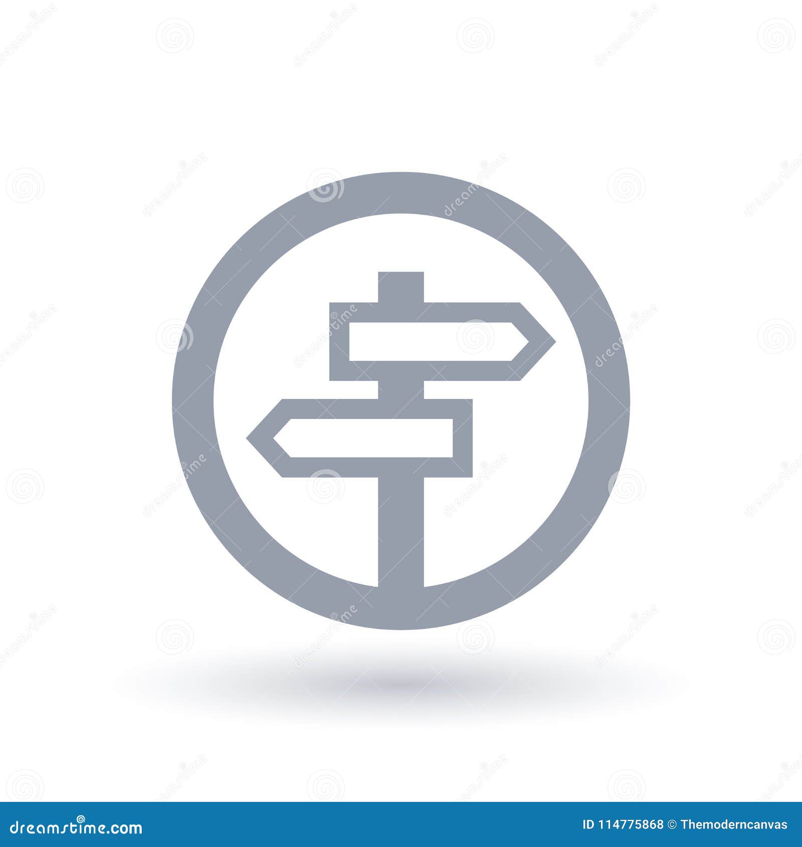 Travel Direction Place On Map Marked With Pointer Symbol Vector ... Travel Direction Place On Map Marked With Pointer Symbol Vector ...
