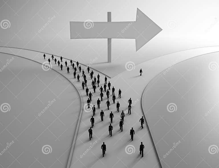 On the crossroads stock illustration. Illustration of crossroad - 24963105