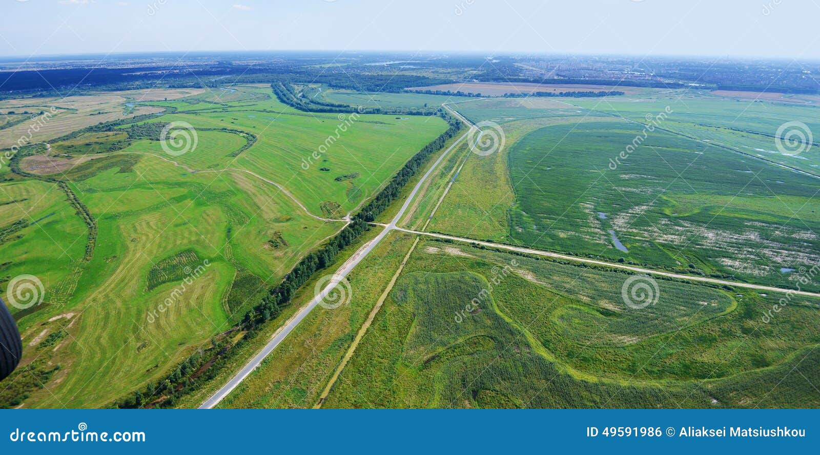 Crossroads and Fields stock photo. Image of farming, ground - 49591986