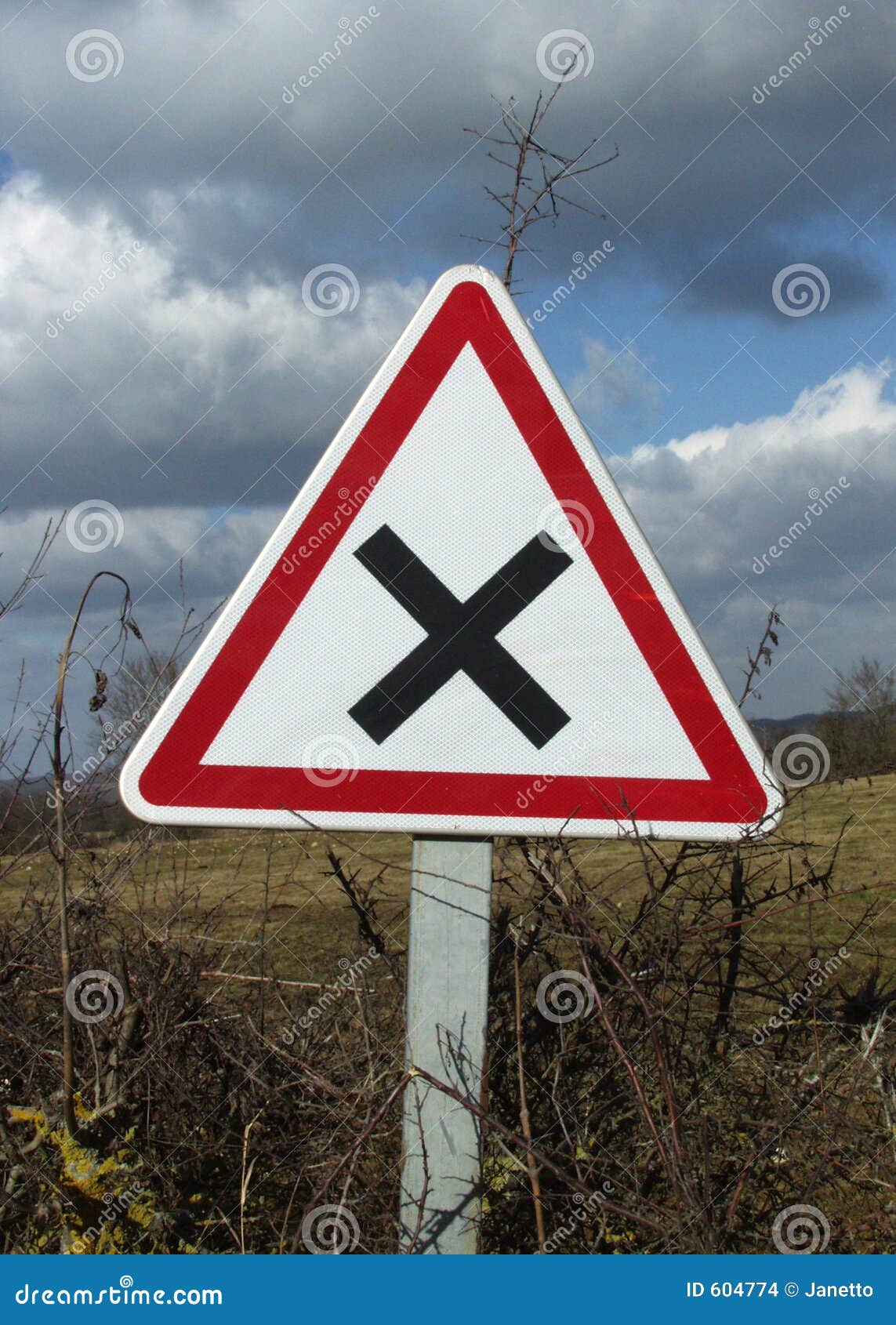 Crossroads Sign Royalty-Free Stock Photography | CartoonDealer.com ...