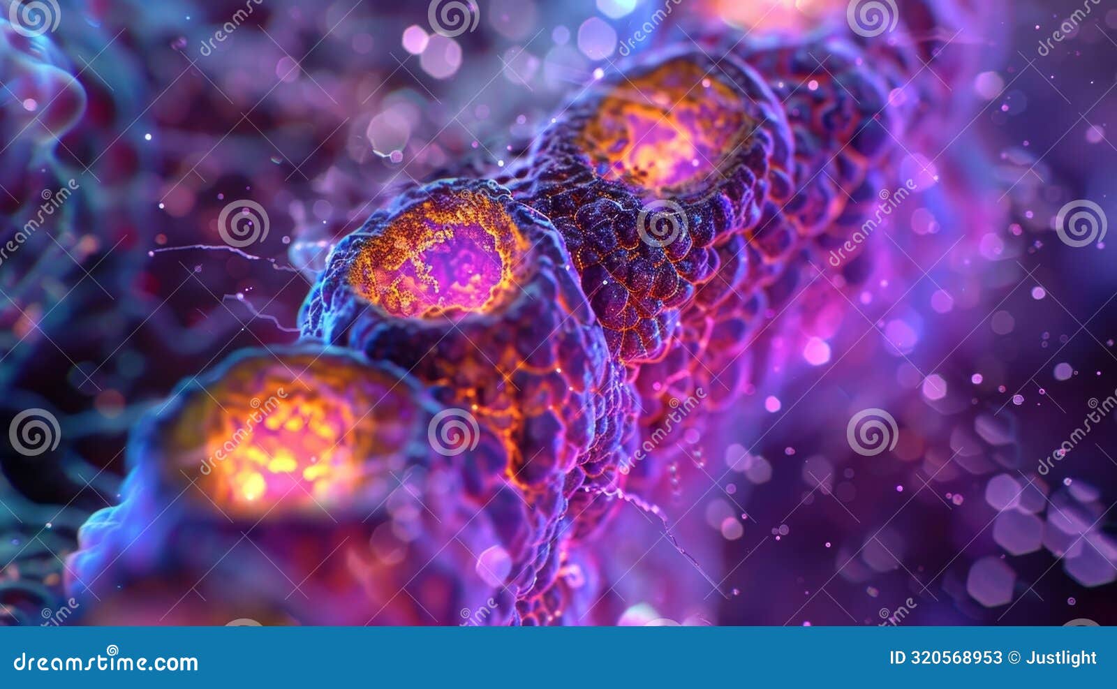 Cell Junctions In The Stem Of A Liverwort, With Polarization Royalty ...