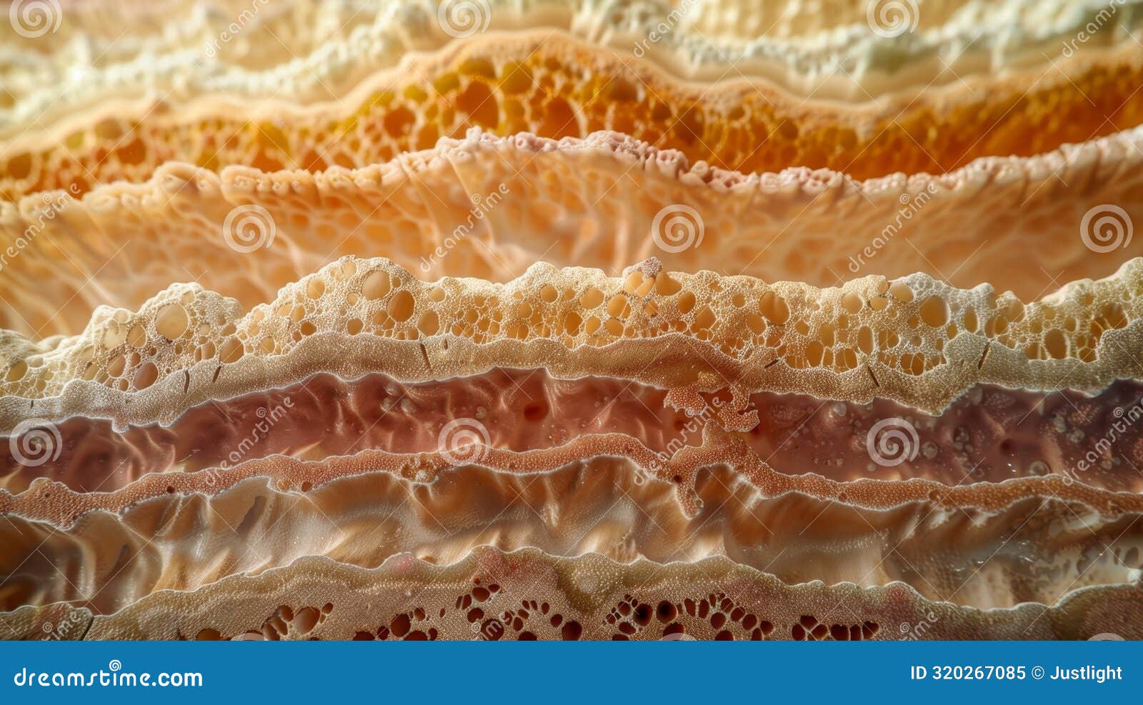 Crosssection of the Epidermis Showcasing the Multiple Layers of ...