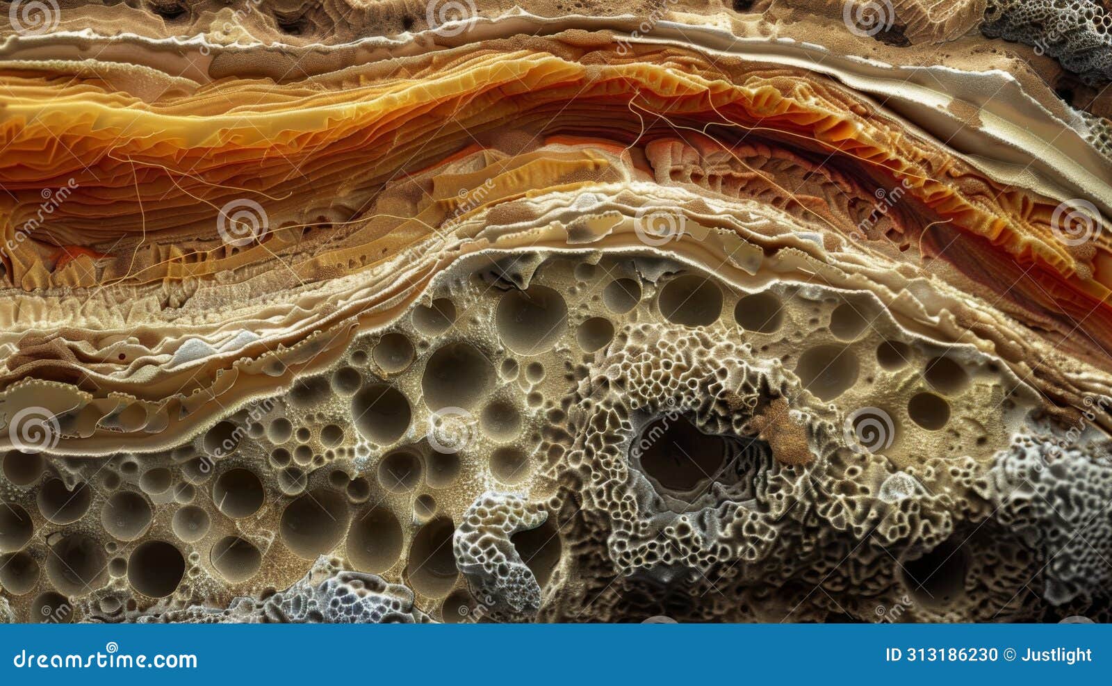 A Crosssection of a Root Cell Showcasing the Numerous Layers and ...