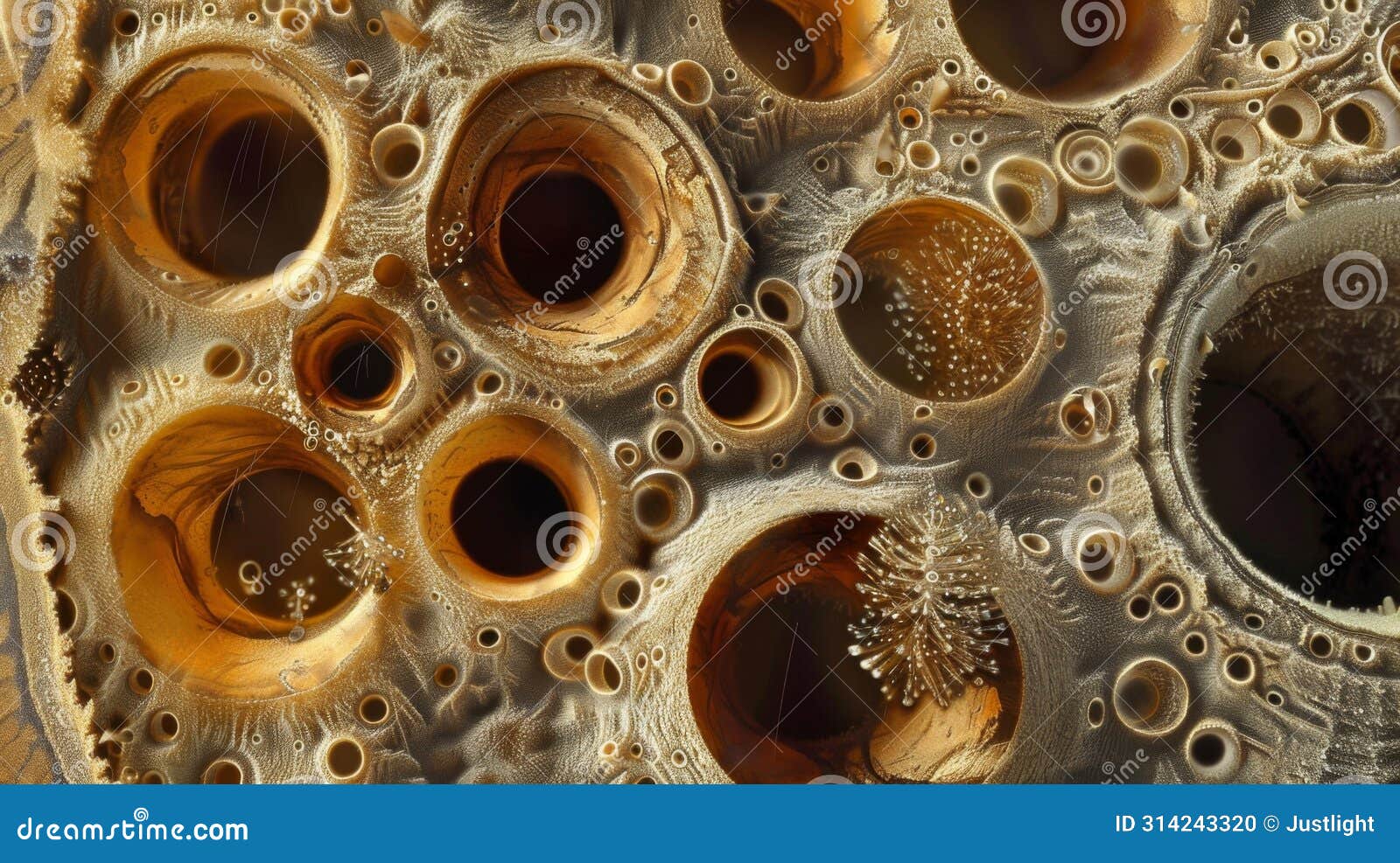 A Crosssection View of a Dung Beetles Intricate Tunnel System Where ...