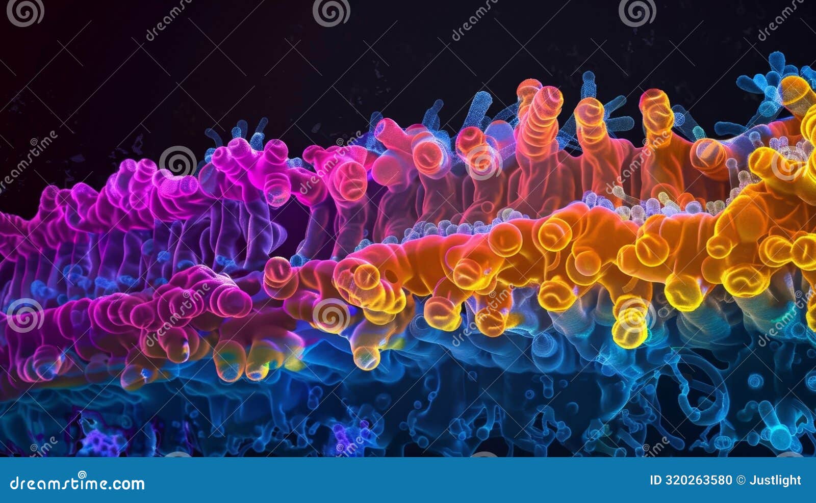 A Crosssection View of a Rie Highlighting the Intricate Structure ...