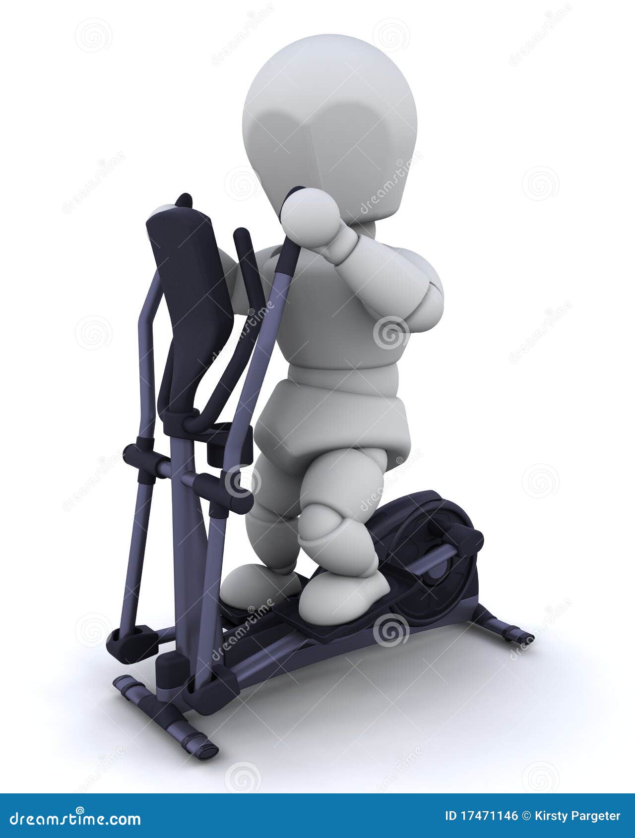 Crosstrainer stock illustration. Illustration of sport - 17471146