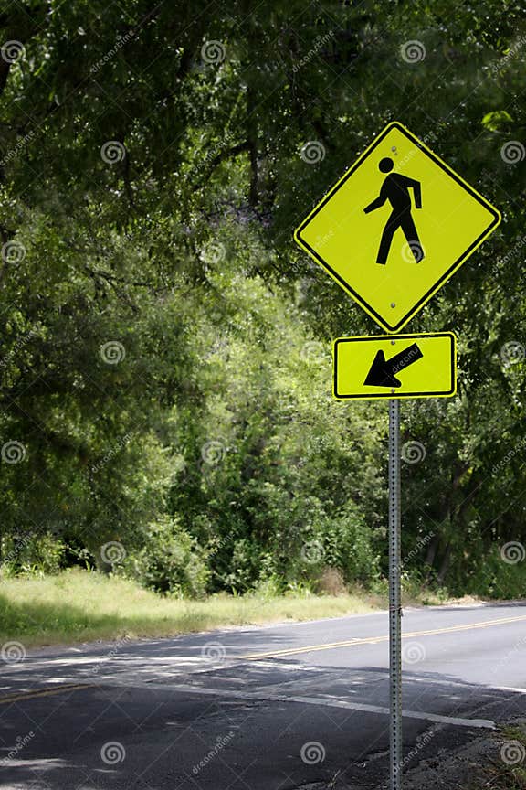 Crosswalk stock photo. Image of nature, leaves, left - 27405328