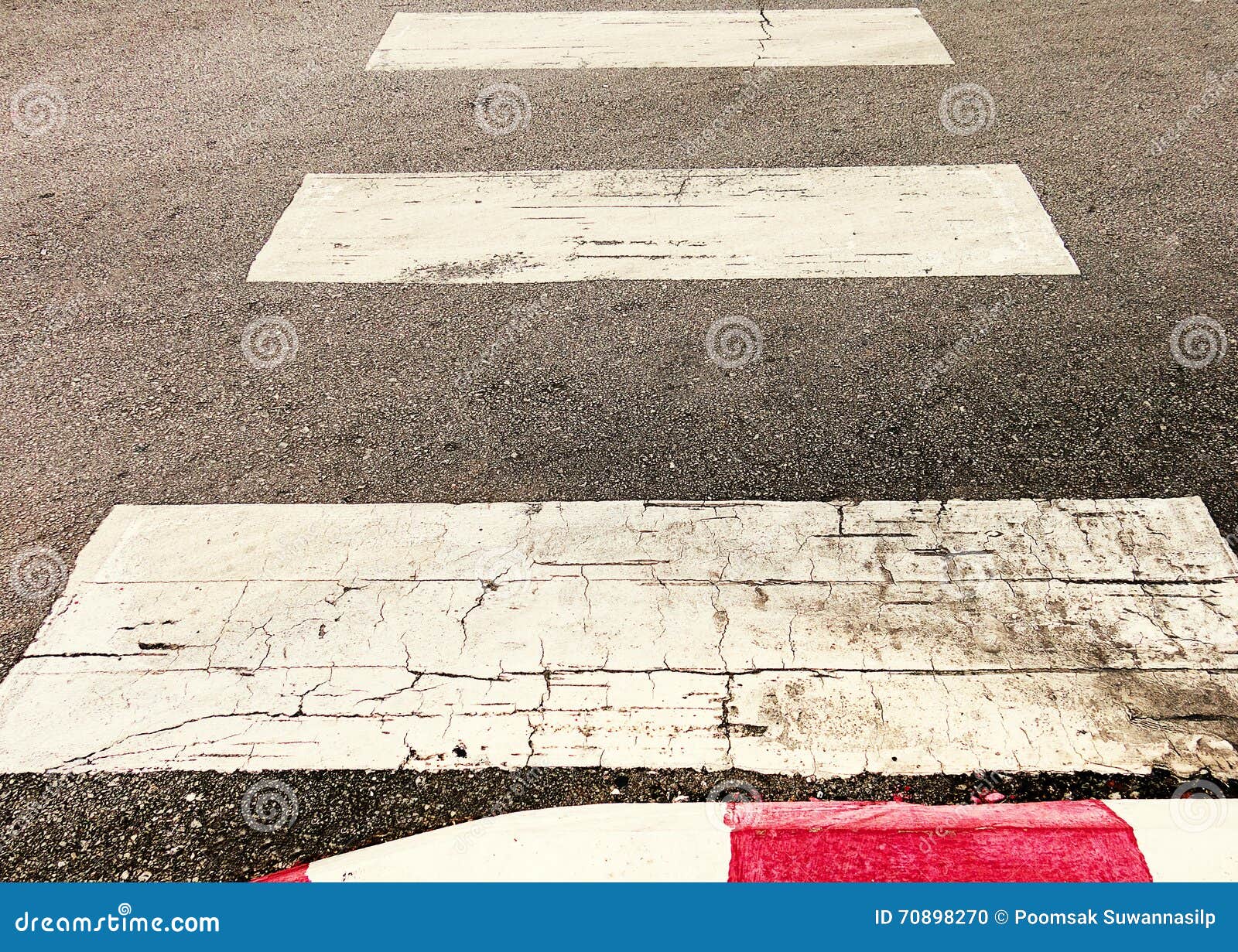 Crosswalk footpath. stock photo. Image of walkway, walk - 70898270