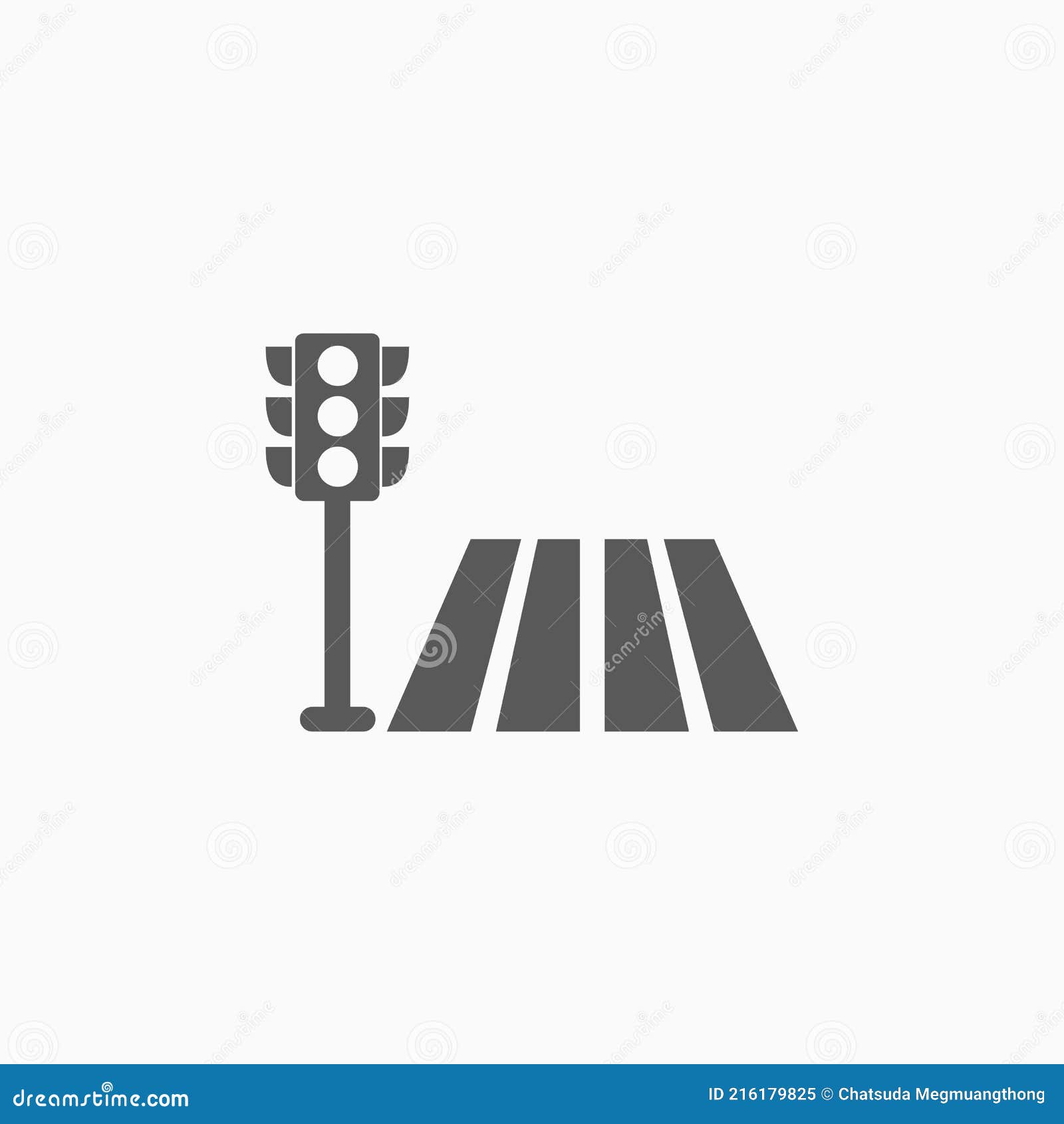 Crosswalk. Man Walk And Run Across The Road. Pedestrian Is On The Zebra ...