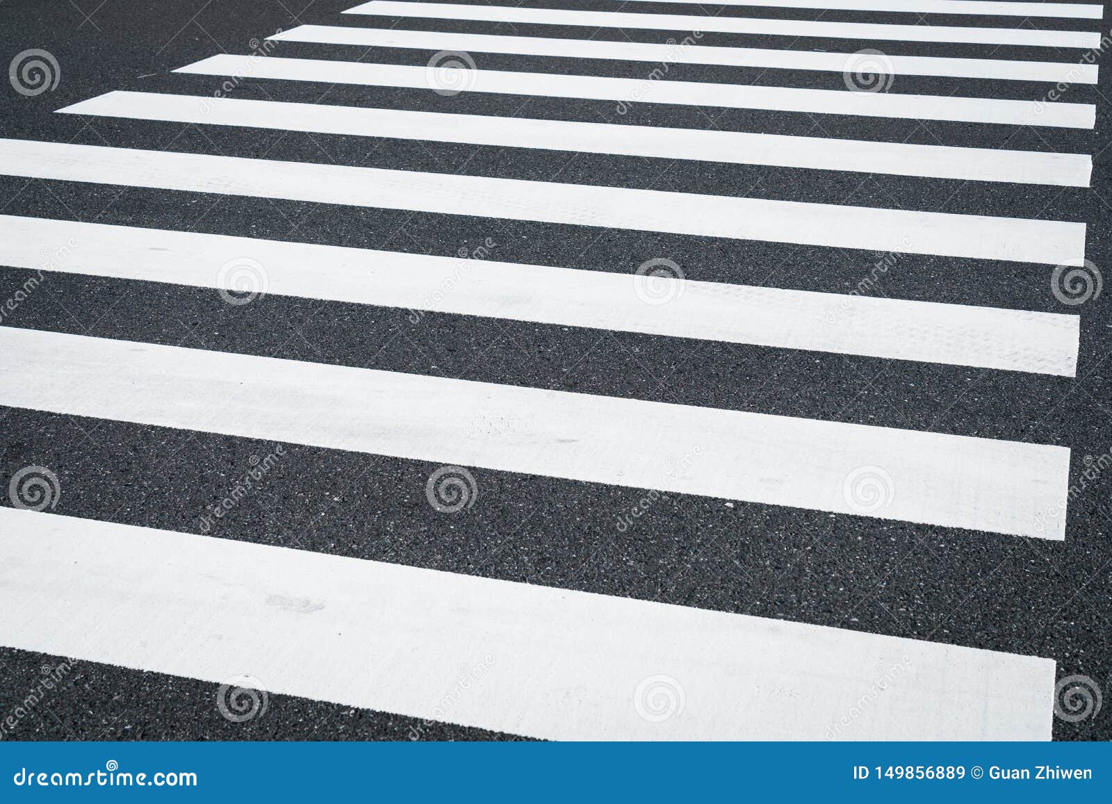 Crosswalk on the road stock image. Image of path, road - 149856889