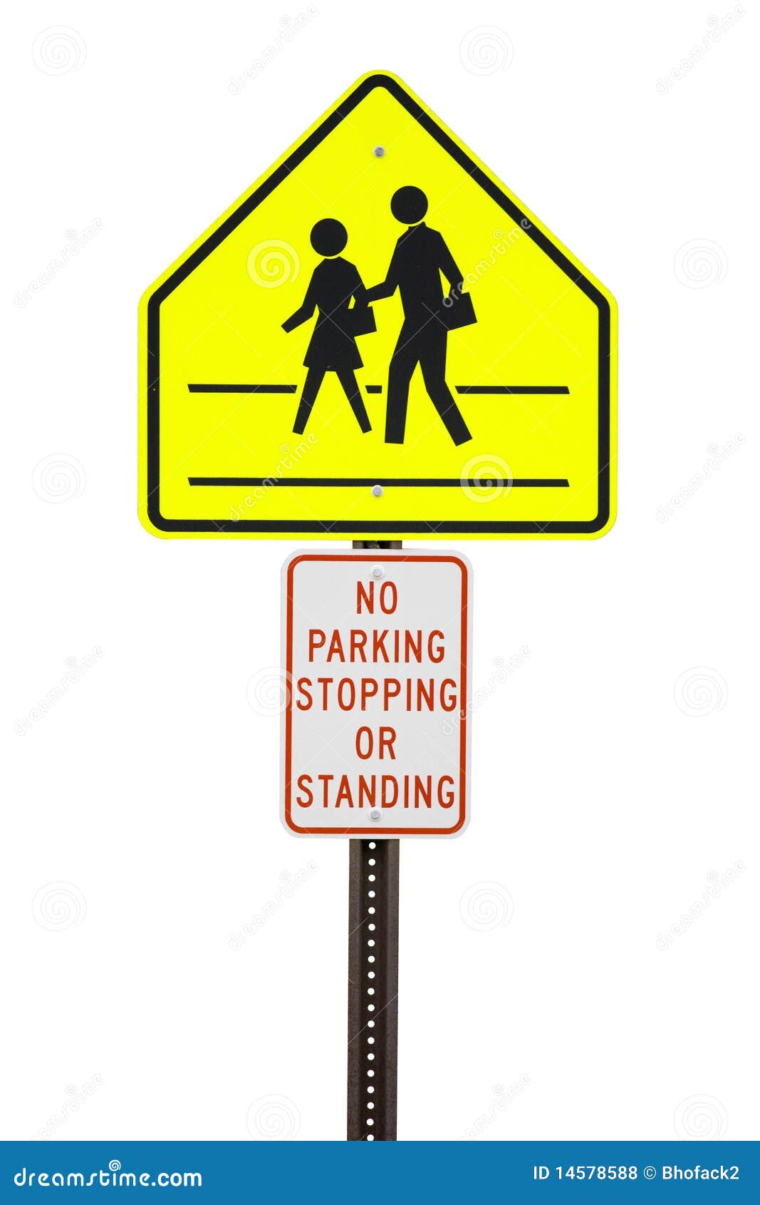 Crosswalk sign stock photo. Image of park, walk, signage - 14578588