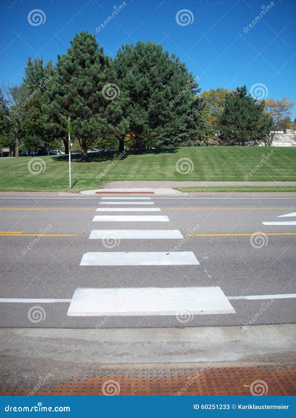 Crosswalk stock image. Image of icon, fall, leaves, natural - 60251233