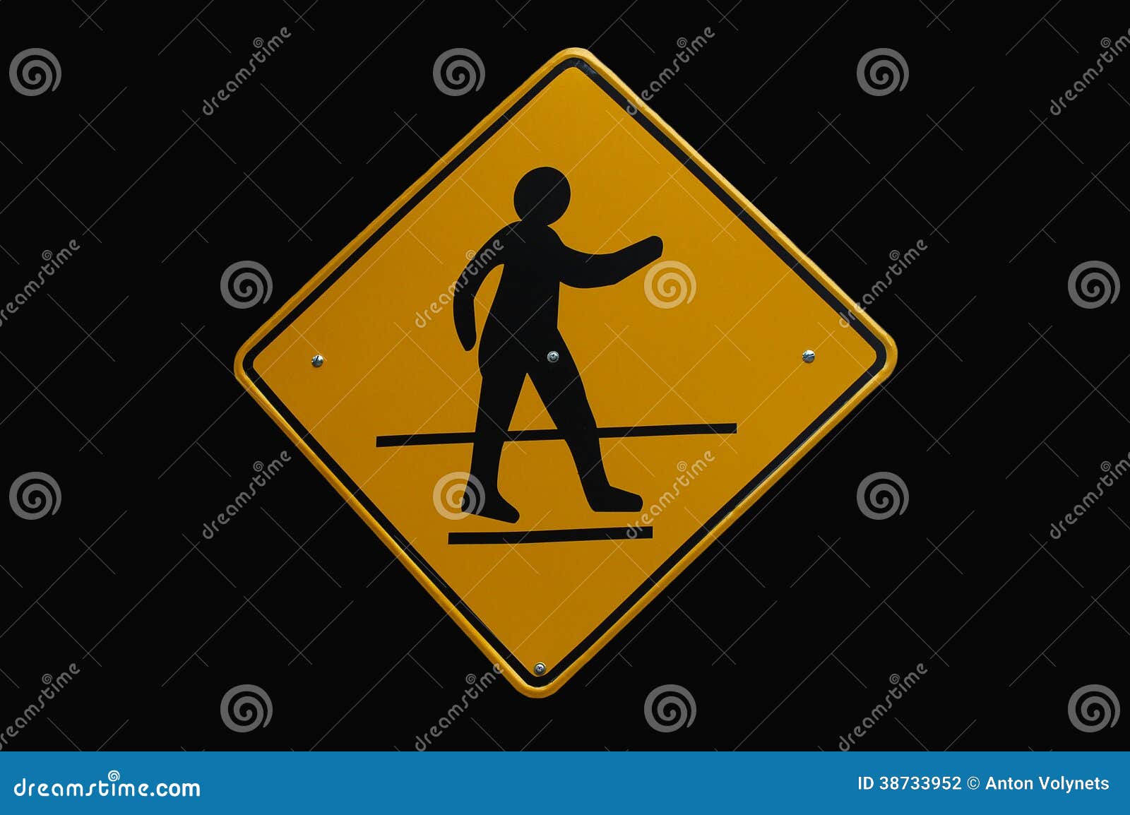 Crosswalk sign stock photo. Image of background, traffic - 38733952