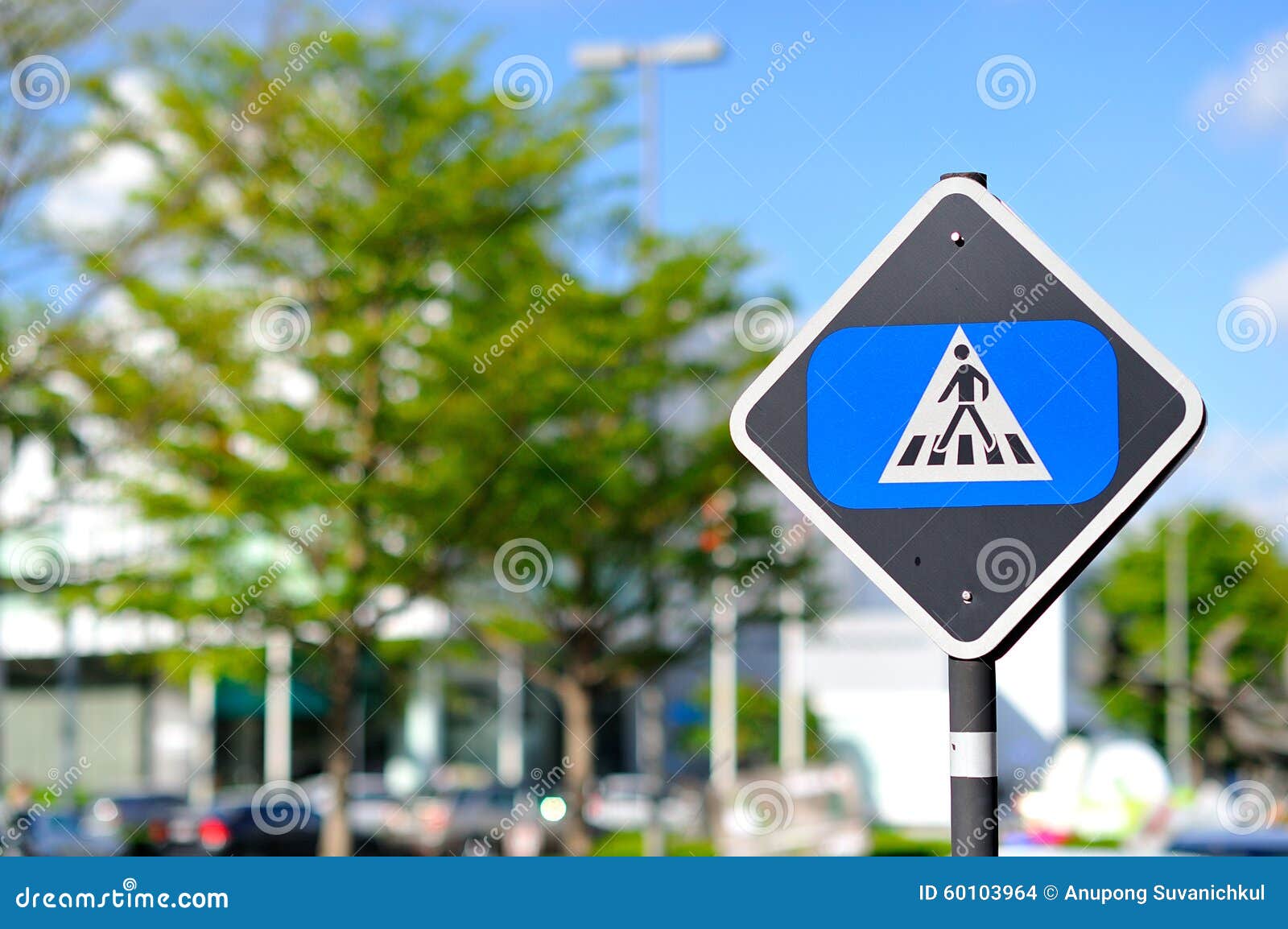 Crosswalk signage stock photo. Image of crossing, walk - 60103964
