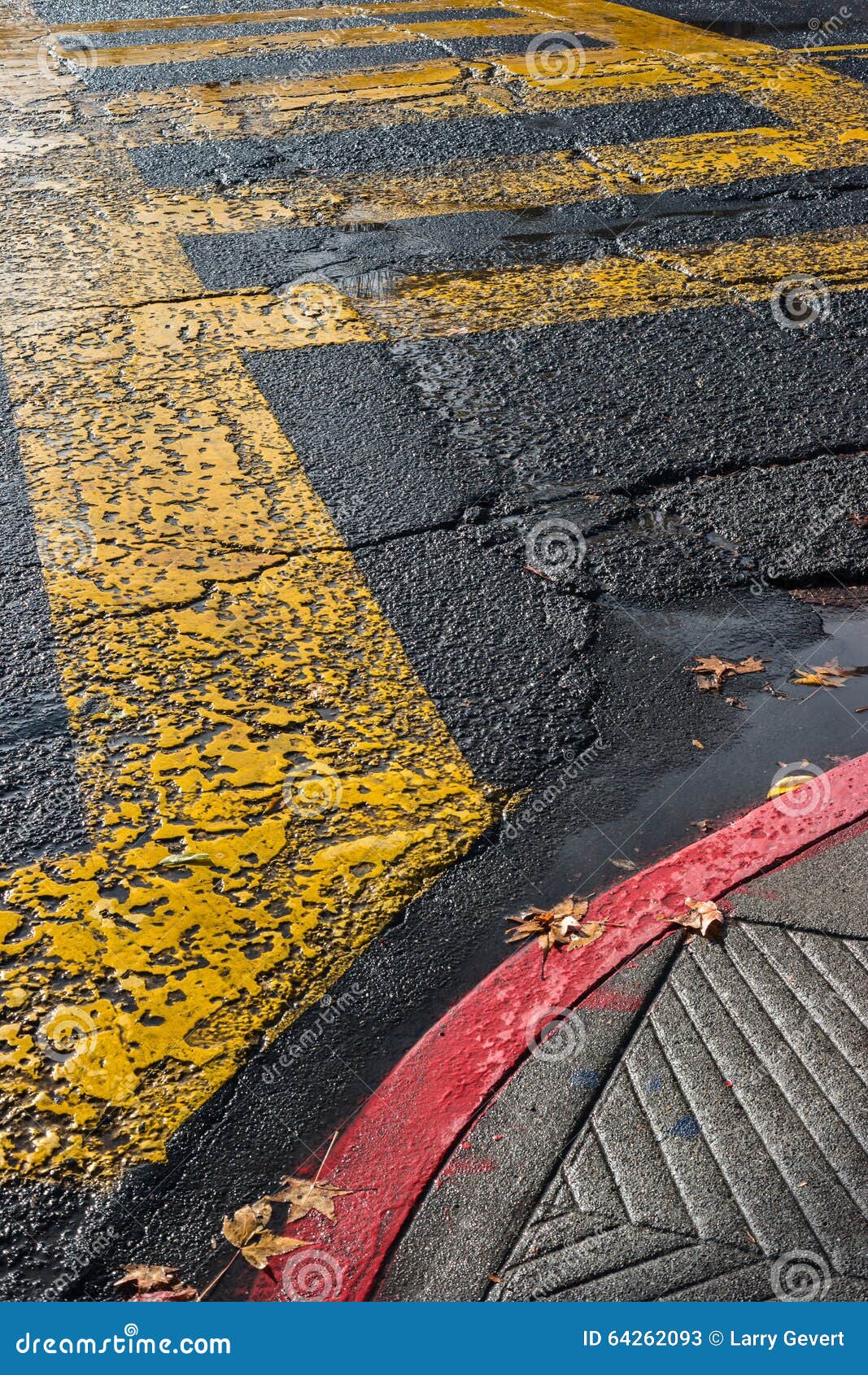Crosswalk stock image. Image of bricks, entrance, brick - 64262093