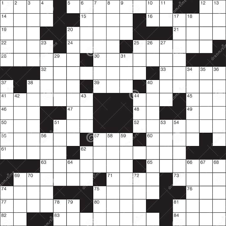 Crossword Puzzle stock vector. Illustration of education - 27445207