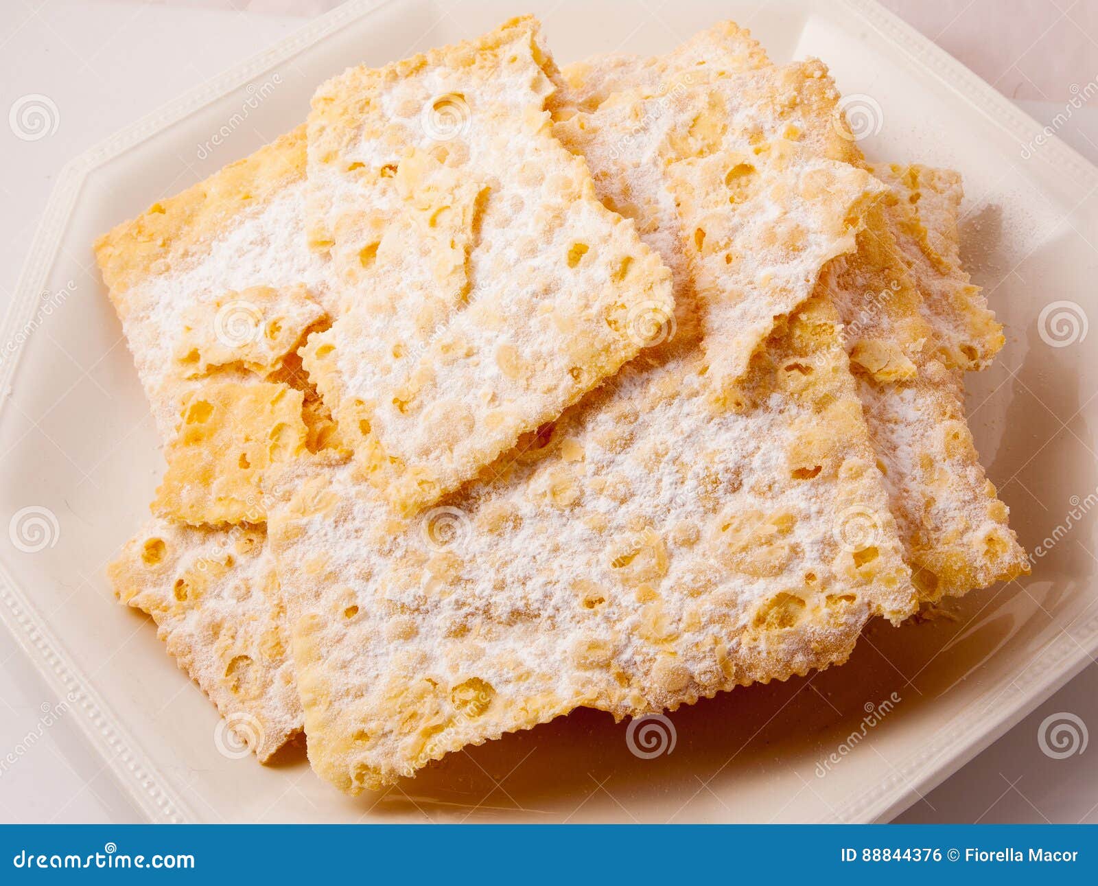 Crostoli, Typical Italian Carnival Sweets Royalty-Free Stock Photo ...