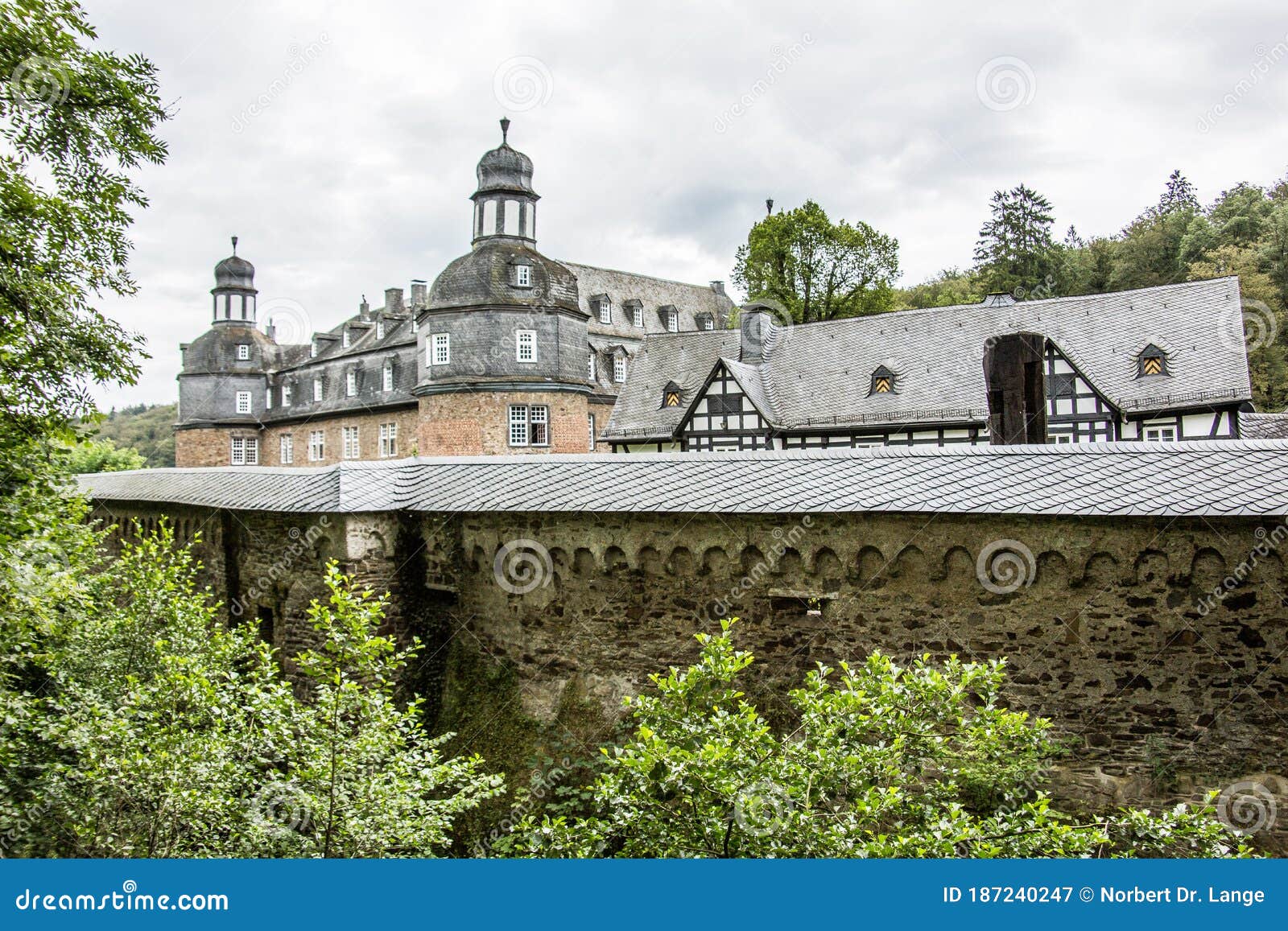 Crottorf Castle in Friesenhagen Stock Image - Image of crottorf ...