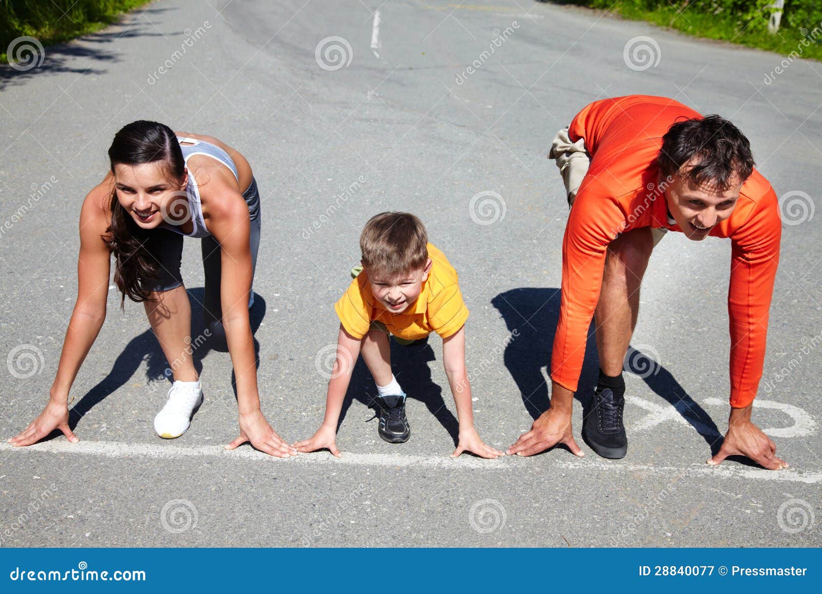 Crouch start stock image. Image of lifestyle, competition - 28840077