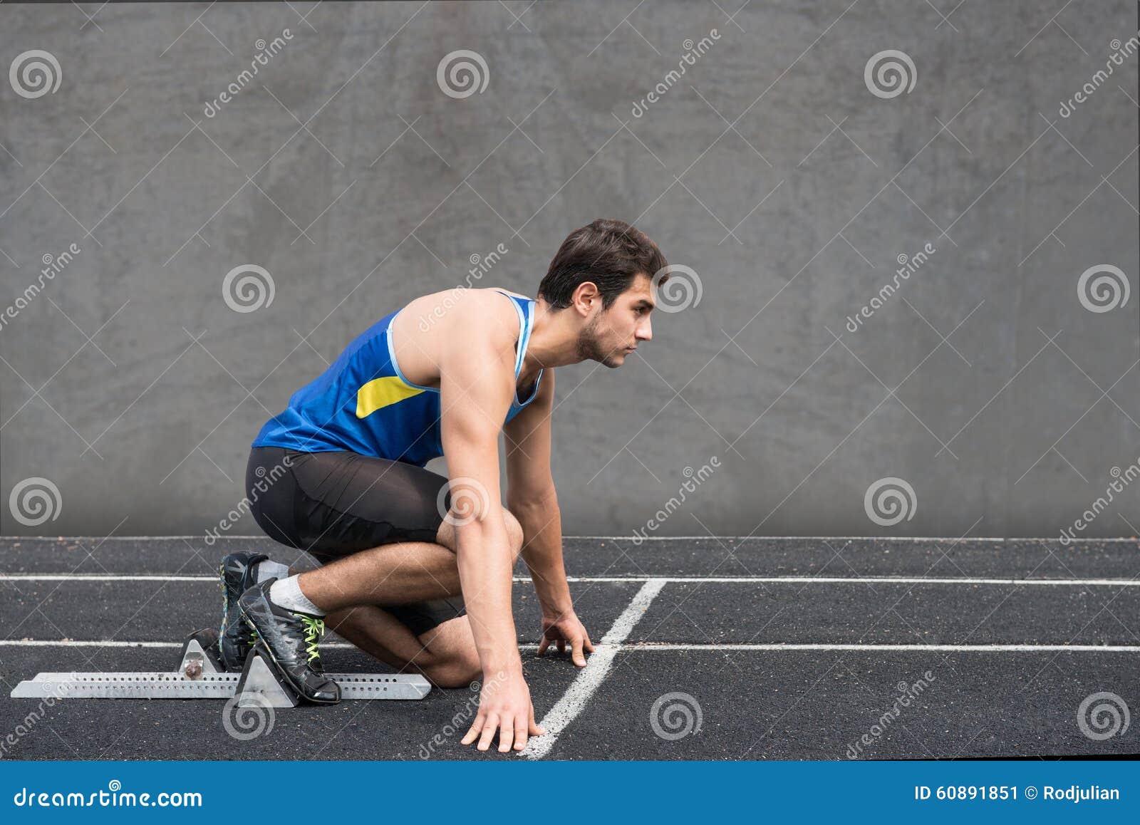 Crouch Start Royalty-Free Stock Photo | CartoonDealer.com #60892875