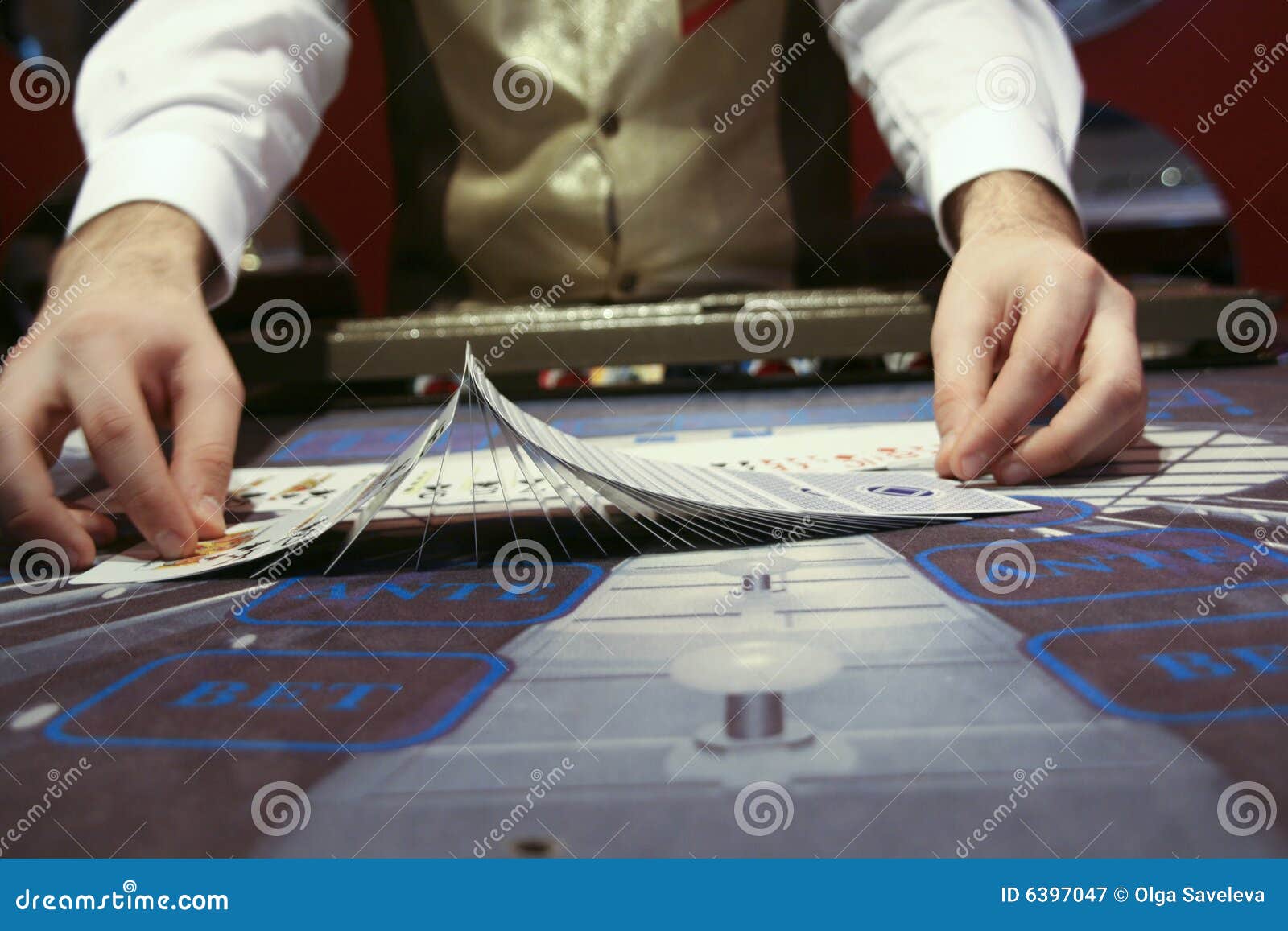 Croupier stock image. Image of green, casino, gamble, gains - 6397047