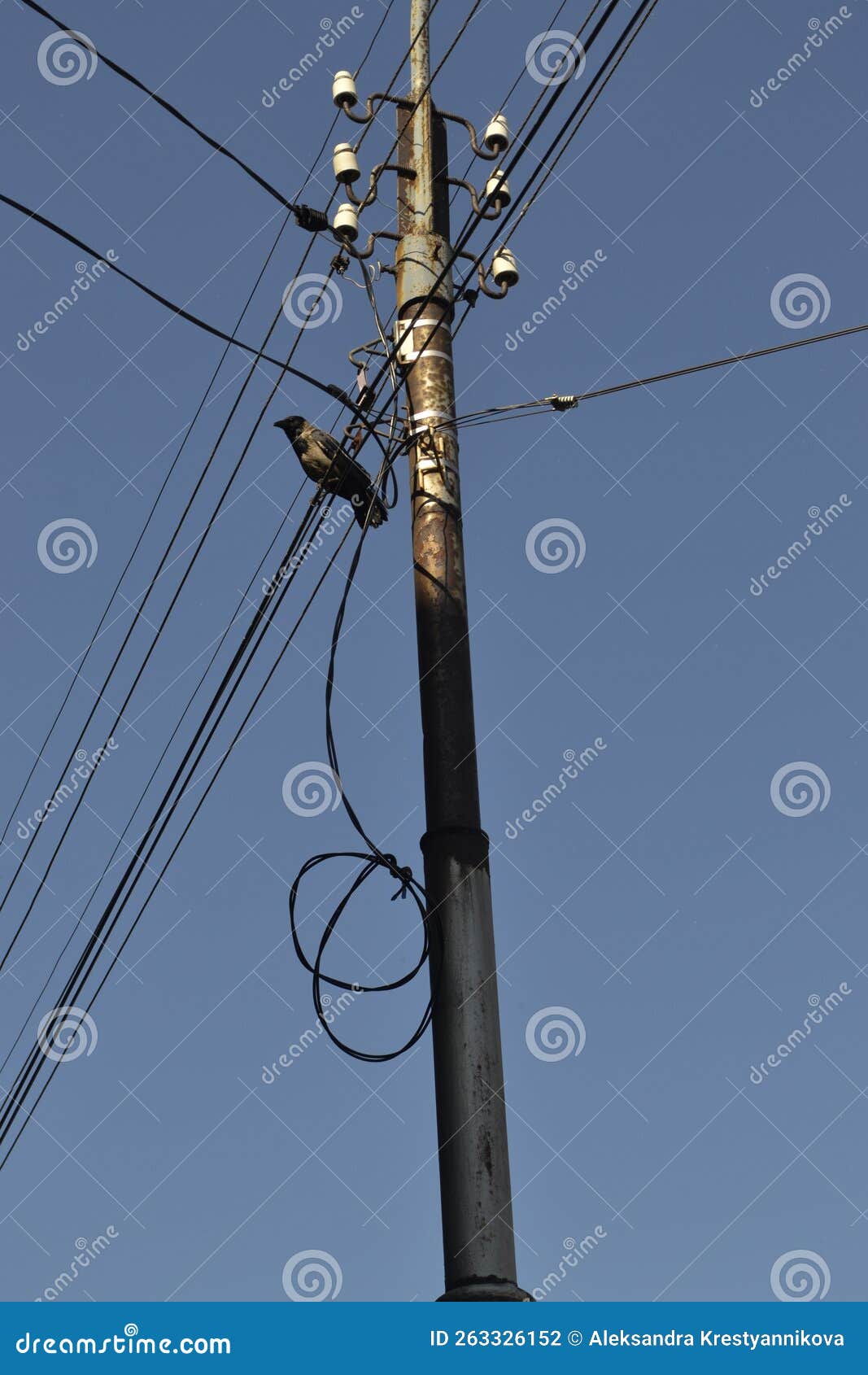 Old Windmill Electric Pole Stock Photos - Free & Royalty-Free Stock ...