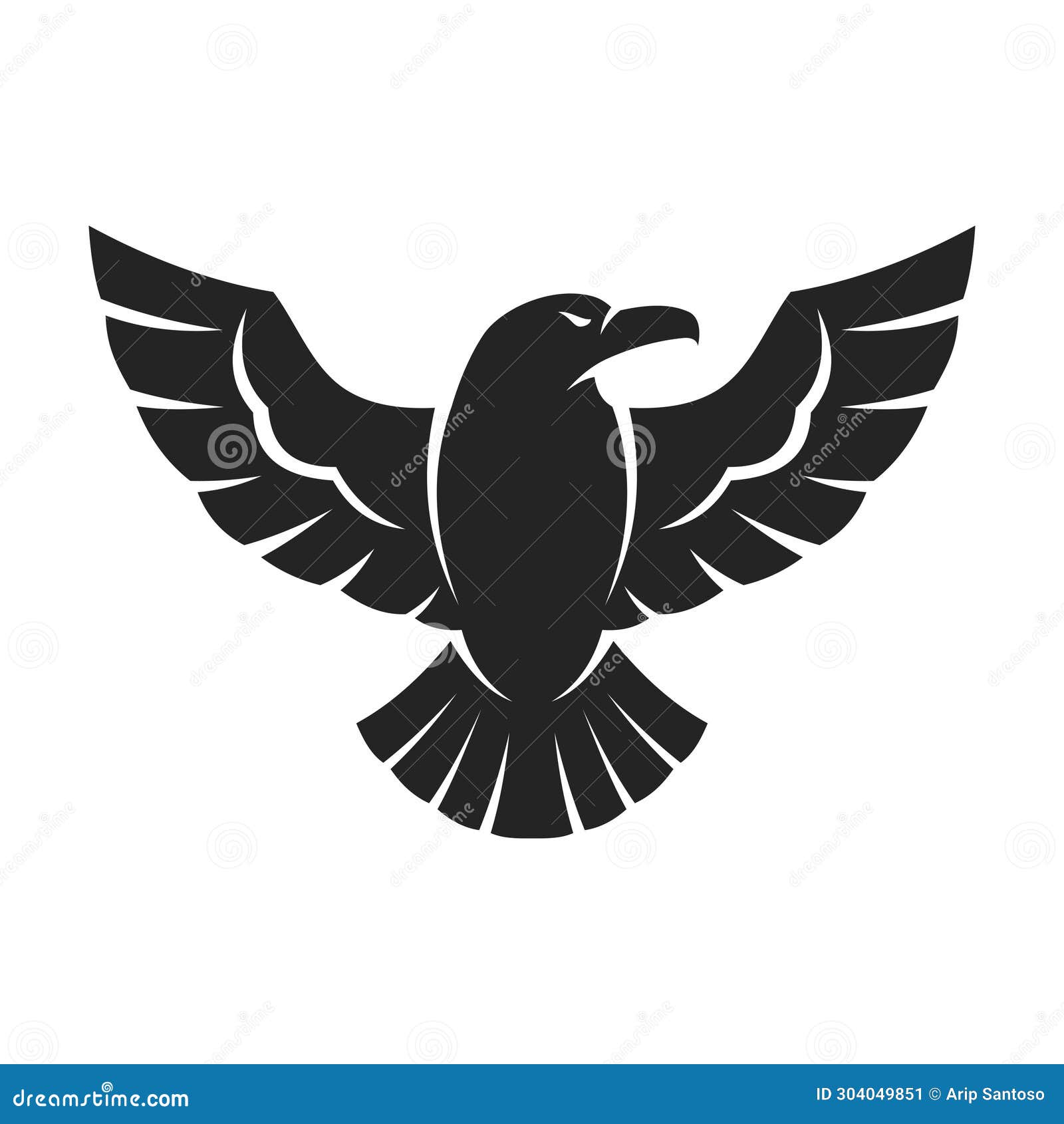 Crow Logo Template Isolated. Brand Identity. Icon Abstract Vector ...