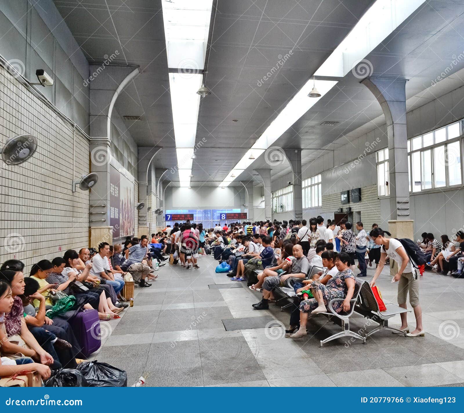 Crowd editorial photo. Image of chinese, crowd, waiting - 20779766