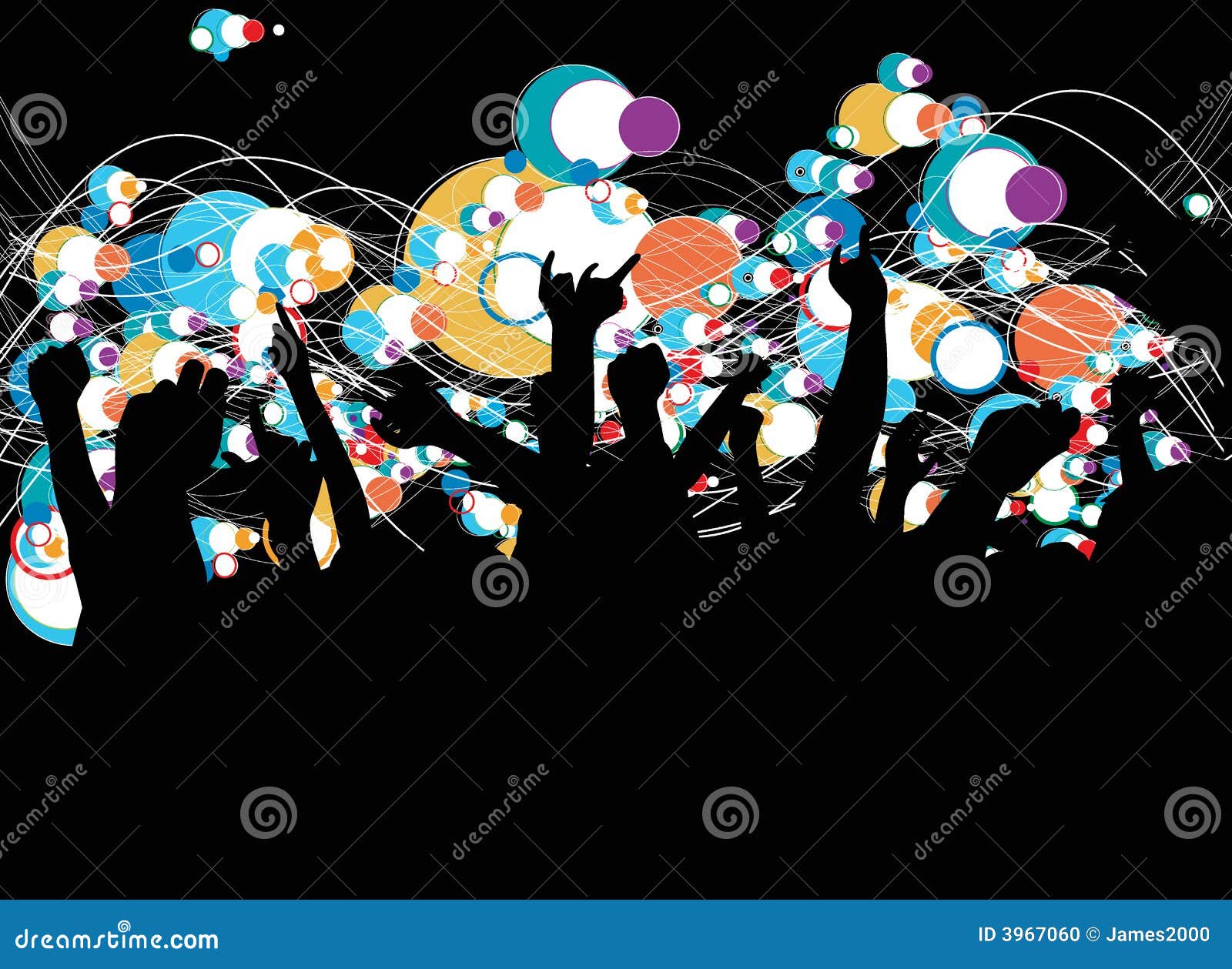 Crowd stock vector. Illustration of lifestyle, culture - 3967060