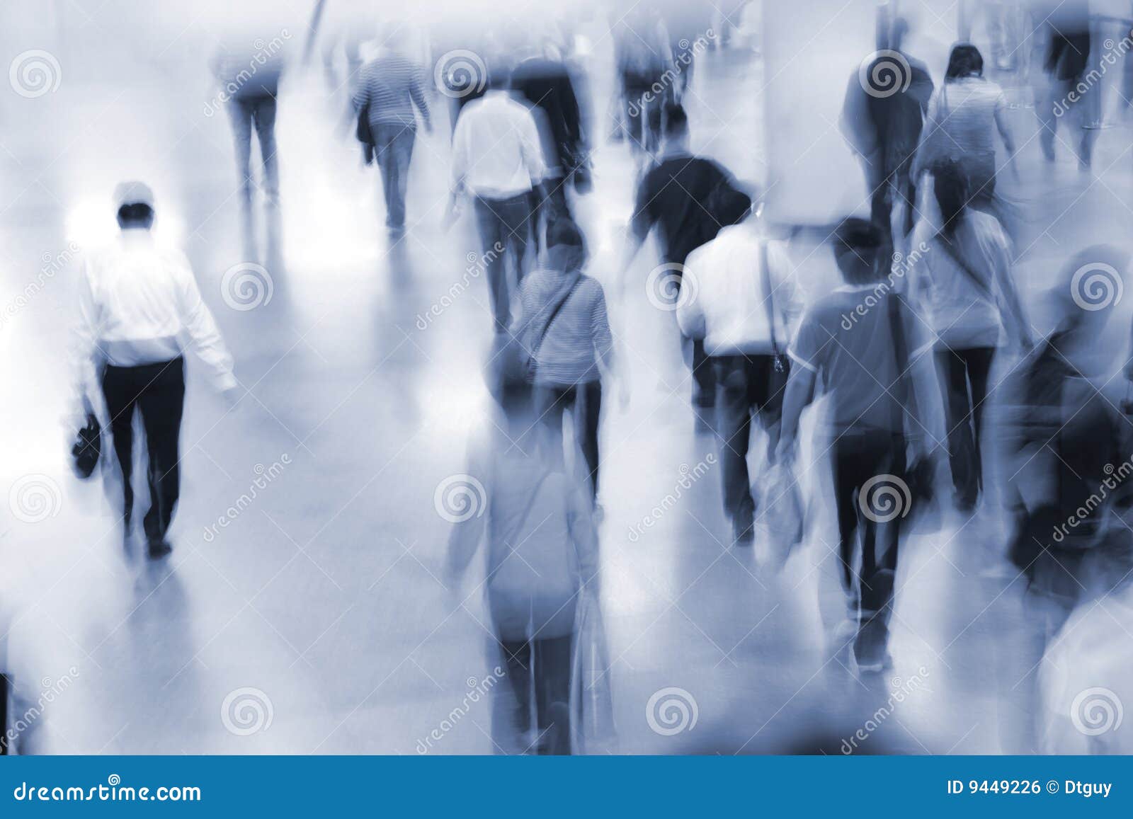 Crowd stock photo. Image of move, blue, active, building - 9449226