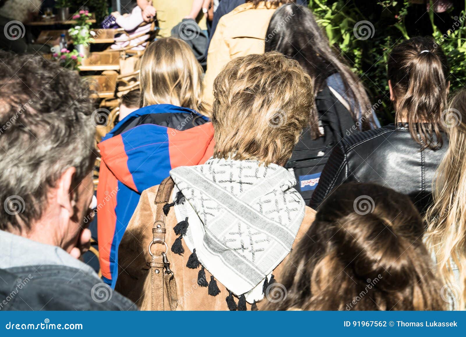 Crowd of Anonymous People Walking Editorial Photography - Image of ...