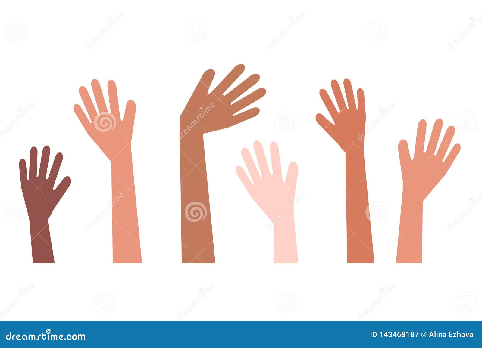 Different Hands Gestures Of Human, Set Of Black Line Icons Isolated On ...