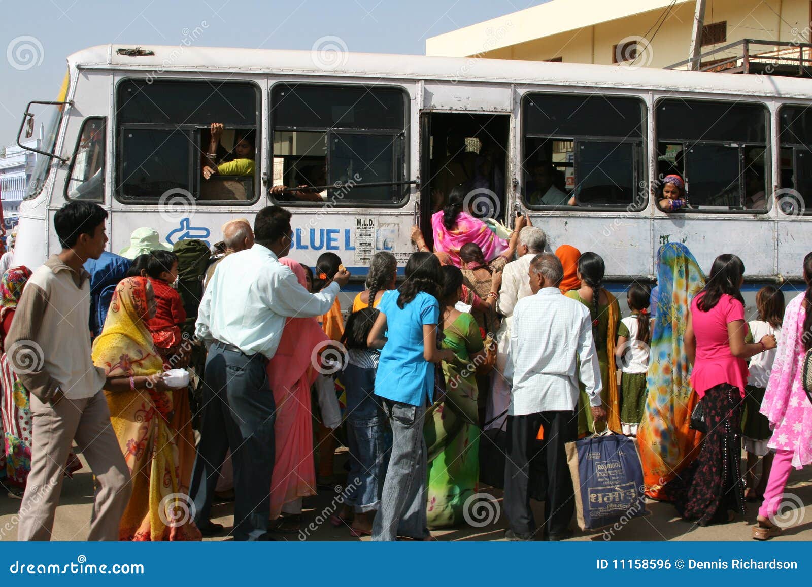 Crowded Bus