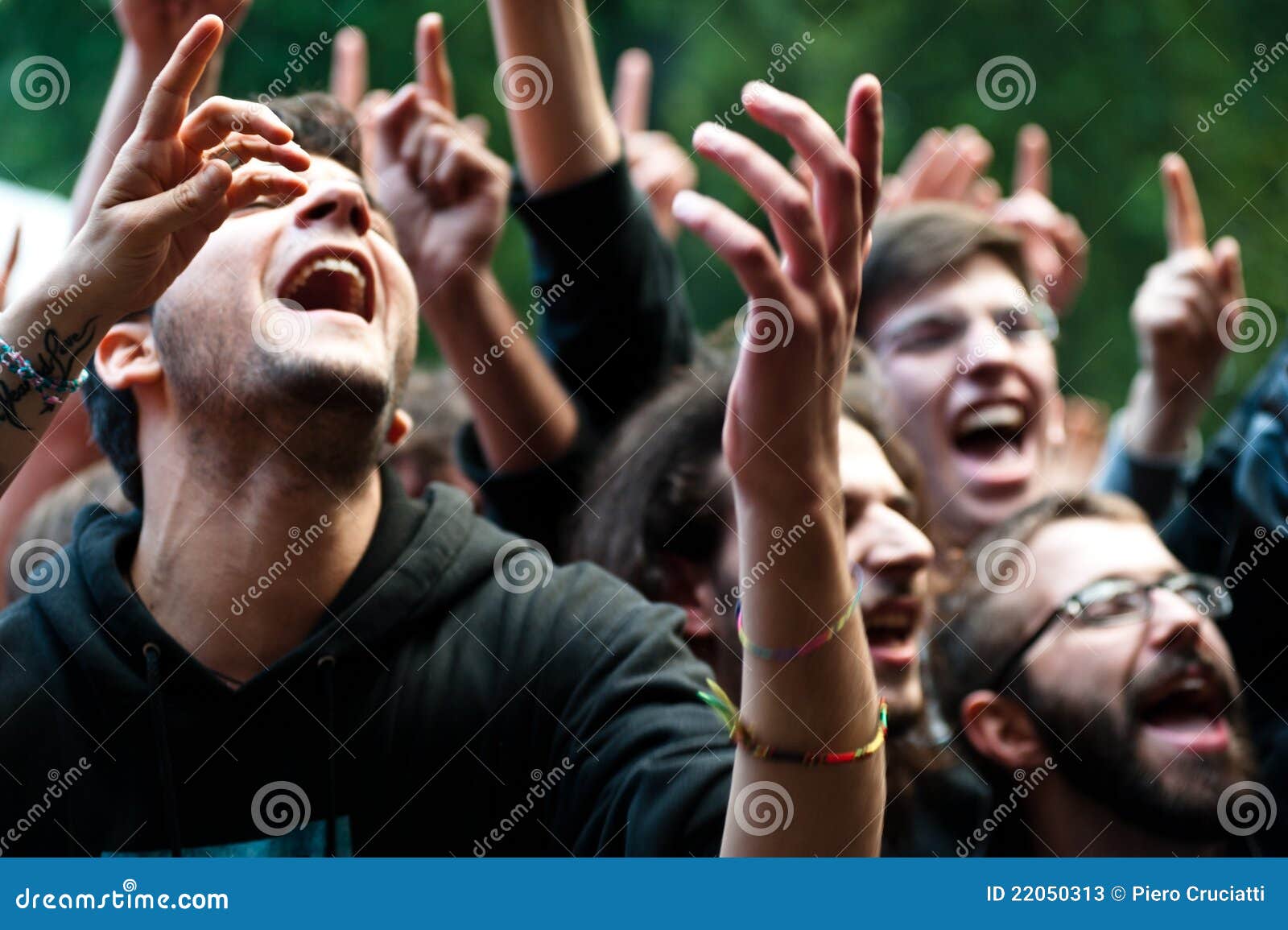 Crowd Having Fun at a Live Concert Editorial Stock Photo - Image of ...