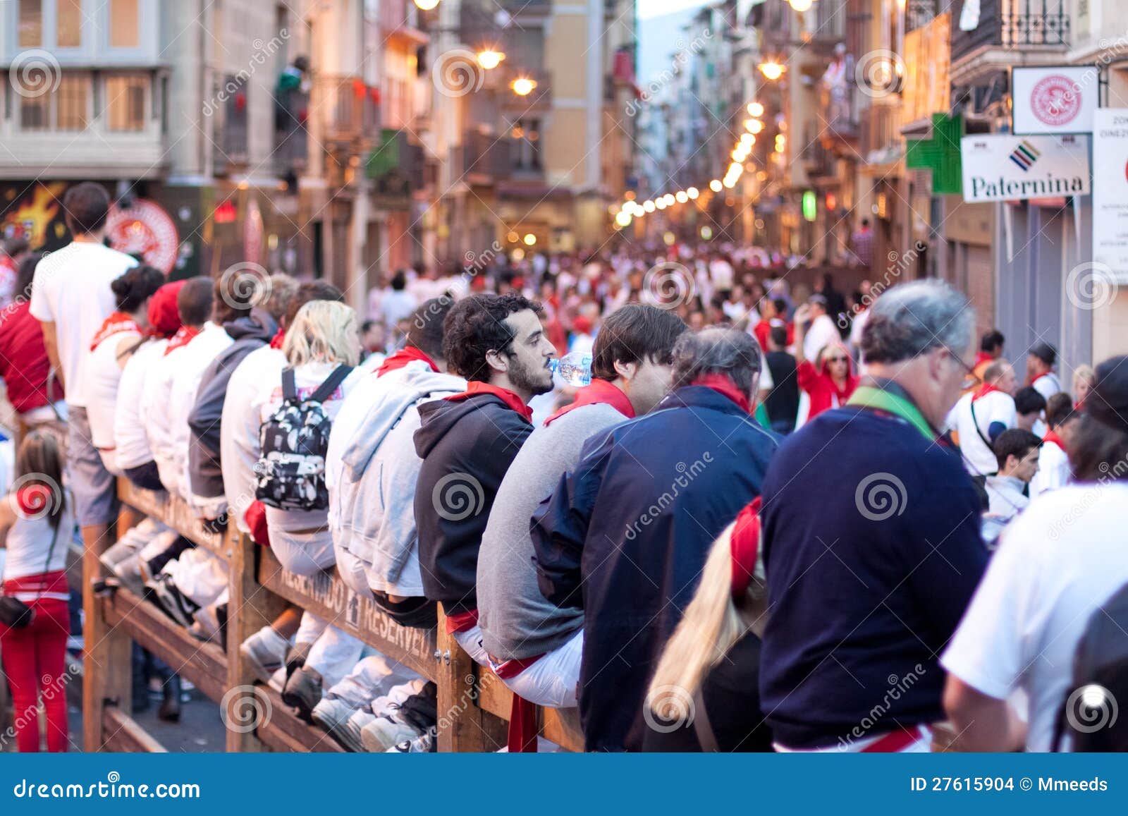 A Crowd of People in Anticipation of Beginning a R Editorial Stock ...