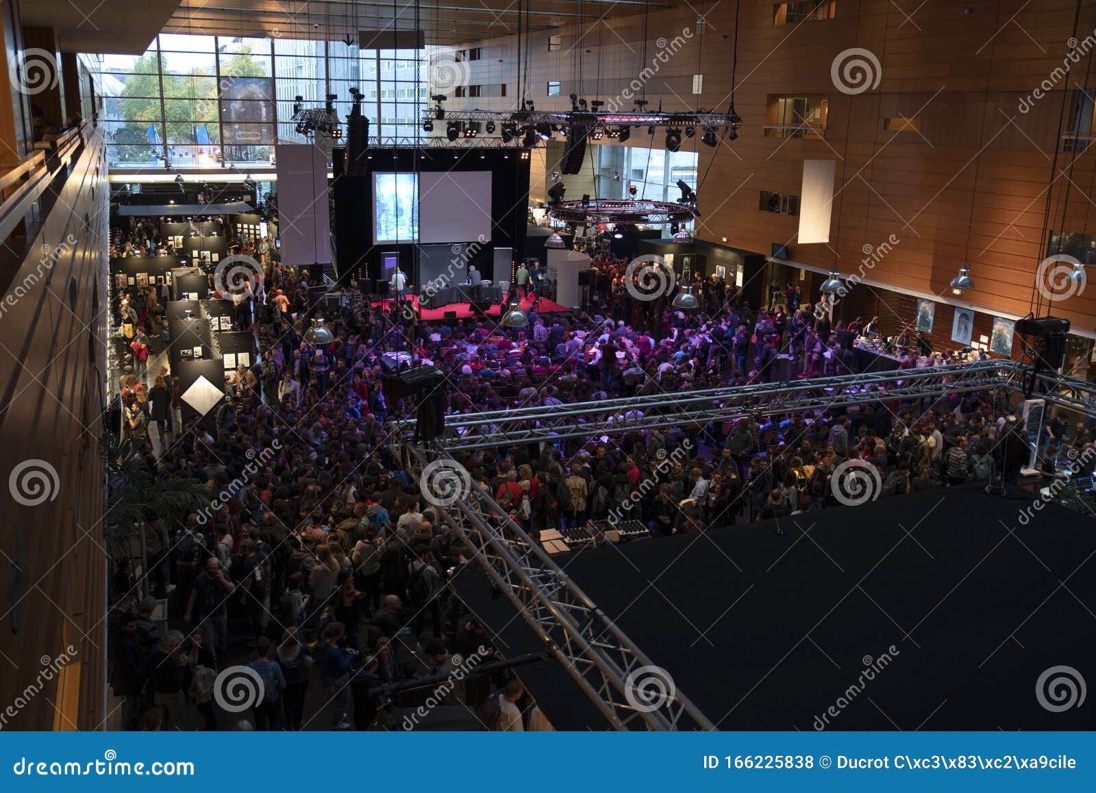 Crowd of People Attending an Event Stock Photo - Image of crowd ...